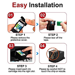 240XL 241XL Combo Pack Ink cartridges for Canon PG-240XL CL-241XL for Canon TS5120 MG3620 mg3600 mg3520 TS5120 TS5100 mg3222 mx472 mx470(1 Black, 1 Tri-Color)