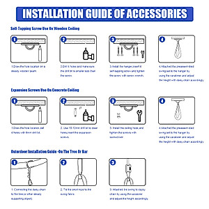 SZHLUX Sensory Swing for Kids,Indoor Therapy Swing Great for ADHD,Aspergers,Sensory Processing Disorder,and Autistic Children