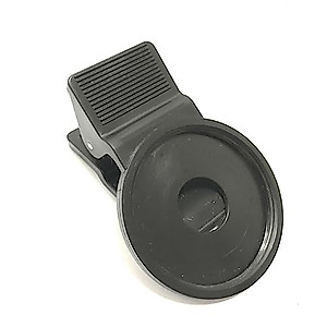 UKCOCO 37mm Clip 3pcs Phone Camera Lens Clip Universal Clip Lens Phone Lens Clip Wide Angle Lens for Cellphone Mobile Phone Macro Lens Wide-Angle Lens Cell Phone Caliber Black Telephone