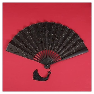 Chinese Fan Folding Hand Foldable Antique Folder Custom Fan, Chinese-styleFan For Women, Male Dominator Fan Paper Fan Hand Folding Fans Vintage style