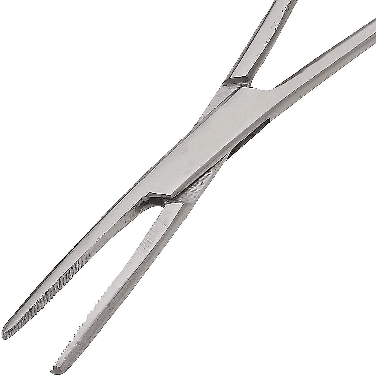 SURGICAL ONLINE Set of 2 Premium Quality 10" Rochester Pean Hemostat Forceps Straight & Curved Clamps Three Locking Positions - SurgicalOnline