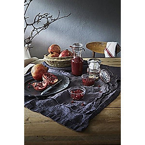 Luigi Bormioli Lock Eat Canning, Preserving & Serving Food Jar, 6.75 oz