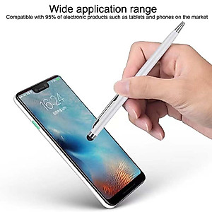 Capacitive Stylus Pens for Touch Screens-2 in 1 Stylists Pens，Universal Touch Screens Stylus Pen for iPad iPhone Tablets Samsung Galaxy All Universal Touch Screen Devices(3 Pack)