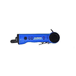 Air pneumatic power Belt Sander Free Speed: 17,000 RPM, Size: 1/2" x 18", comes with 1 piece of #80, 100, 120 sandpaper, (Sumake ST-BS110E))