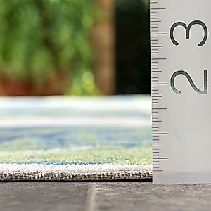 nuLOOM Lisa Floral Indoor/Outdoor Runner Rug, 2' 6" x 6', Multi