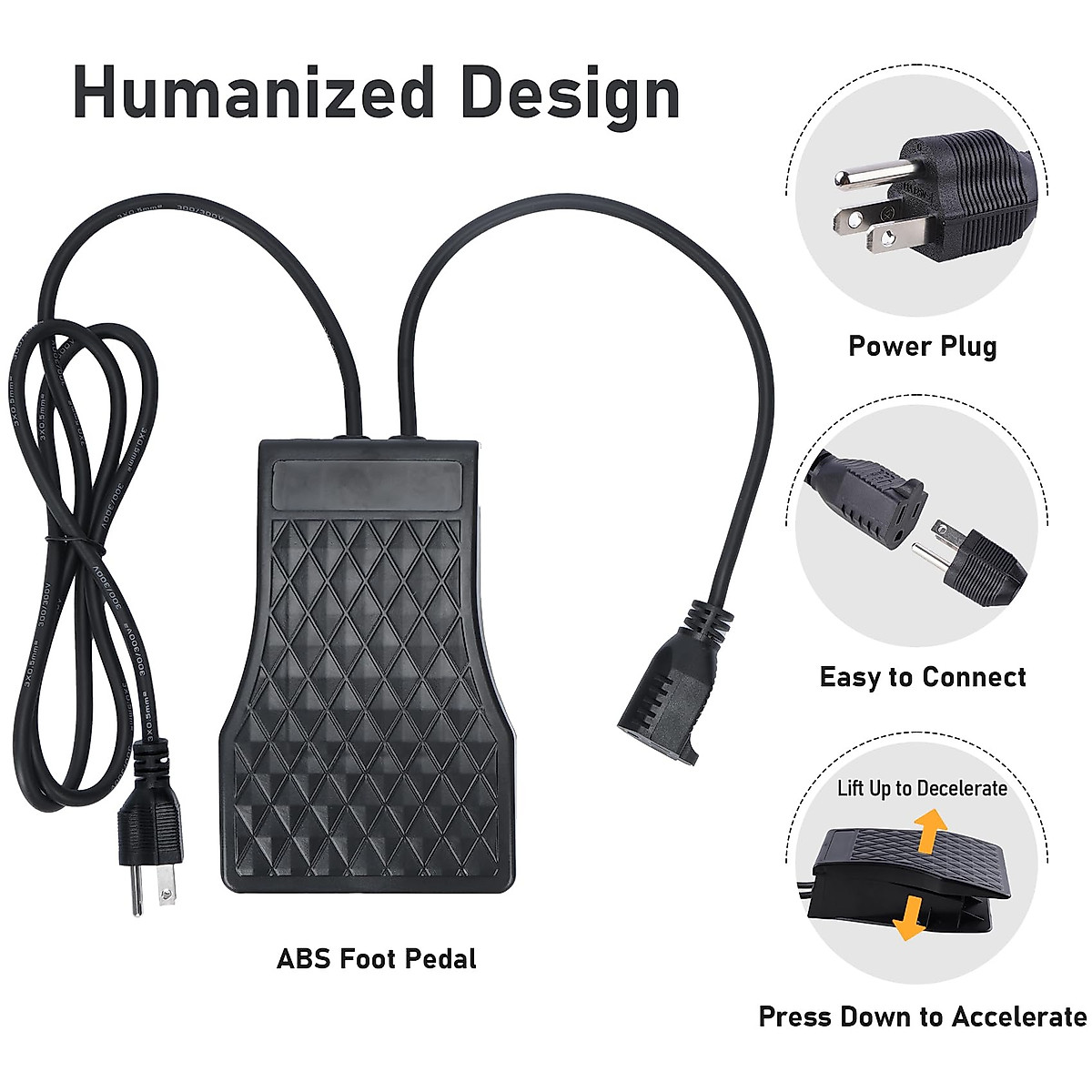 Nisorpa 1000W 30000RPM Flex Shaft Rotary Tool Hanging Grinder Carver with Stepless Speed Foot Pedal Multi-function Grinding Machine Kit with Accessories for Jewelry Polishing Grinding DIY