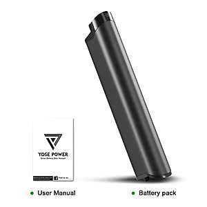 Yose Power Electric Bike Battery 48V 14Ah for Soltera Pace 500.2/500.3/500.3 Step-Through E-Bikes Ebike Battery for 250W 300W 500W 700W Motor (Without Charger)