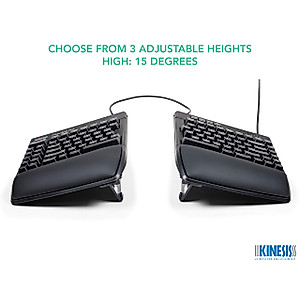 KINESIS VIP3 Pro Premium - Tenting with Palm Supports for Freestyle Pro (AC925)