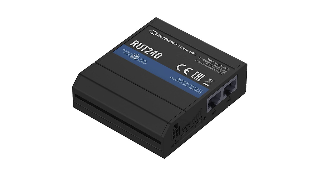 Teltonika RUT240: Reliable 4G LTE Router for IoT