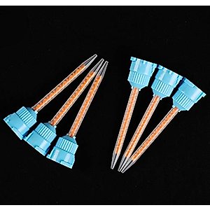 Dental Mixing Tips HP Blue-Orange (49 Tips)