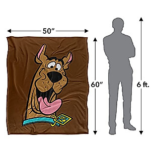 Scooby-Doo Scooby Happy Officially Licensed Silky Touch Super Soft Throw Blanket 50" x 60"