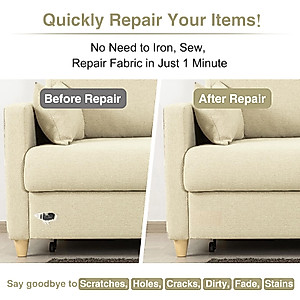 Gheeidau Canvas Repair Tape 4×70 Inch Waterproof Self-Adhesive Fabric Repair Patch for Repairing Boat Covers,Tents,Patio Umbrellas,Car Seats,Luggage,Sofas.(Black)