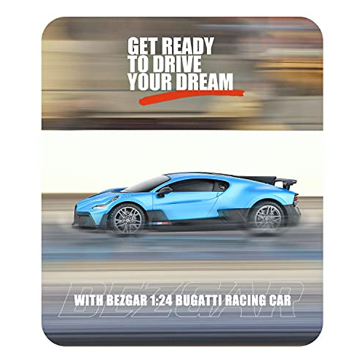 BEZGAR Bugatti Remote Control Car for Boys 8-12 - 1:24 Officially Licensed Bugatti Divo Racing Car Model Vehicle, Experience The Thrill of Bugatti with 2.4Ghz Bugatti Toy Car for Kids and Adults