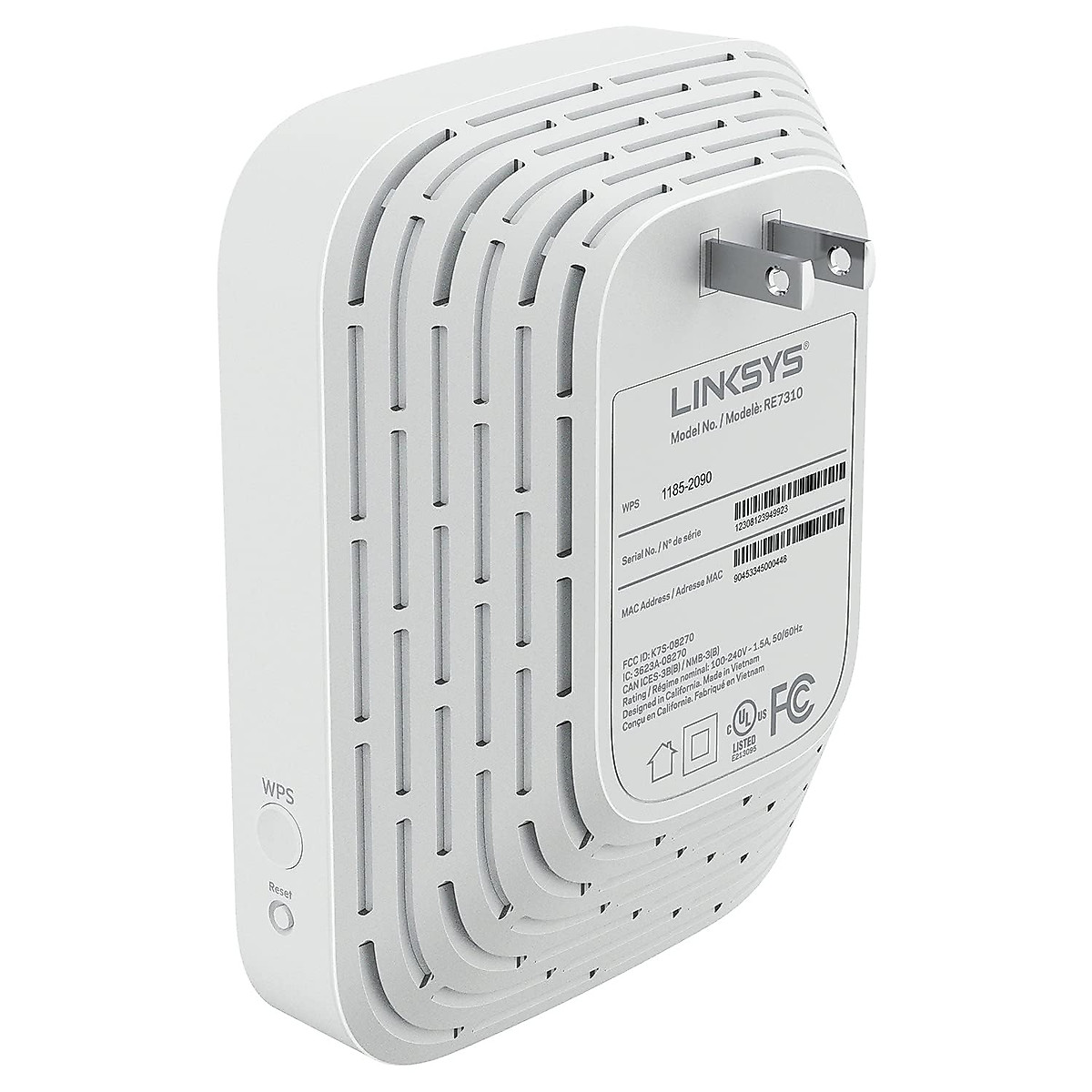 Linksys RE7350 Dual-Band Wi-Fi 6 Wireless Range Extender