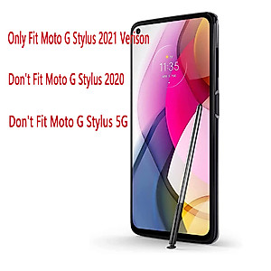 G Stylus 2021 Pen Replacement for Motorola Moto G Stylus (2021) XT2115 Verison Touch Pen (Black)