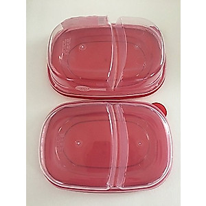 Divided Food Storage Containers Set Of 2 Betty Crocker Easy Seal