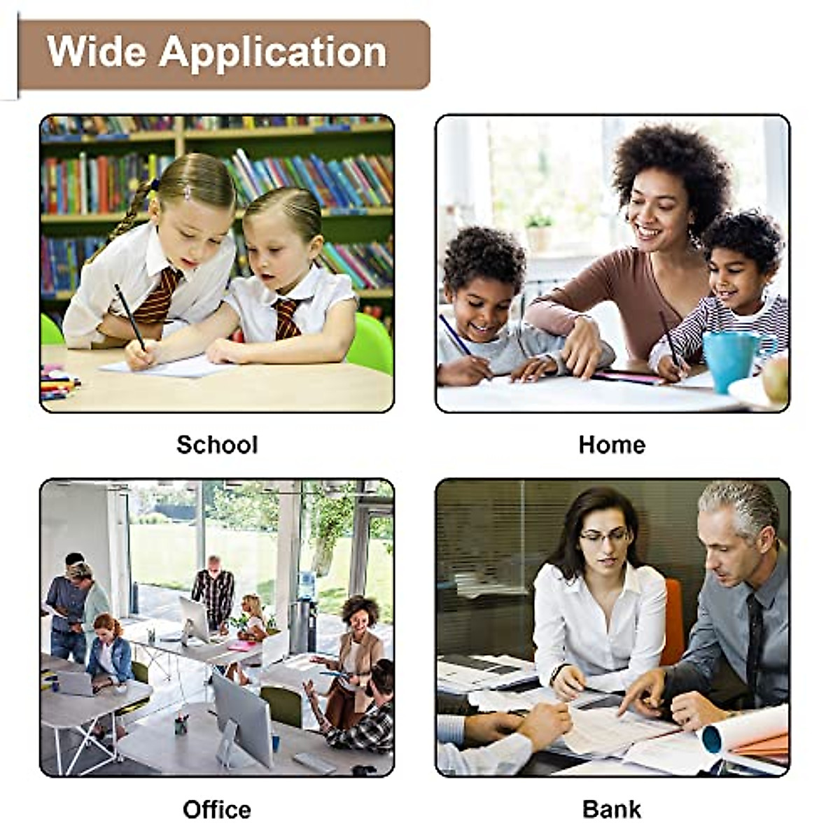 Afotrunat 61XL Ink Cartridges Combo Pack for HP 61 61XL for HP Envy 4500 4502 5530 5534 Deskjet 3050A 1000 1010 1512 3054 Officejet 1051 4630 4635 Printer (2 Black, 1 Tri-Color)