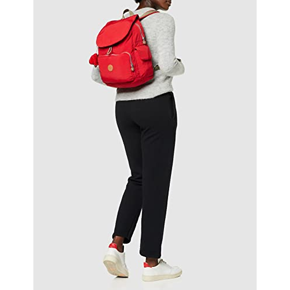 Kipling Women's City Pack Backpack, 15x24x45 cm Red Rot (True Red C)