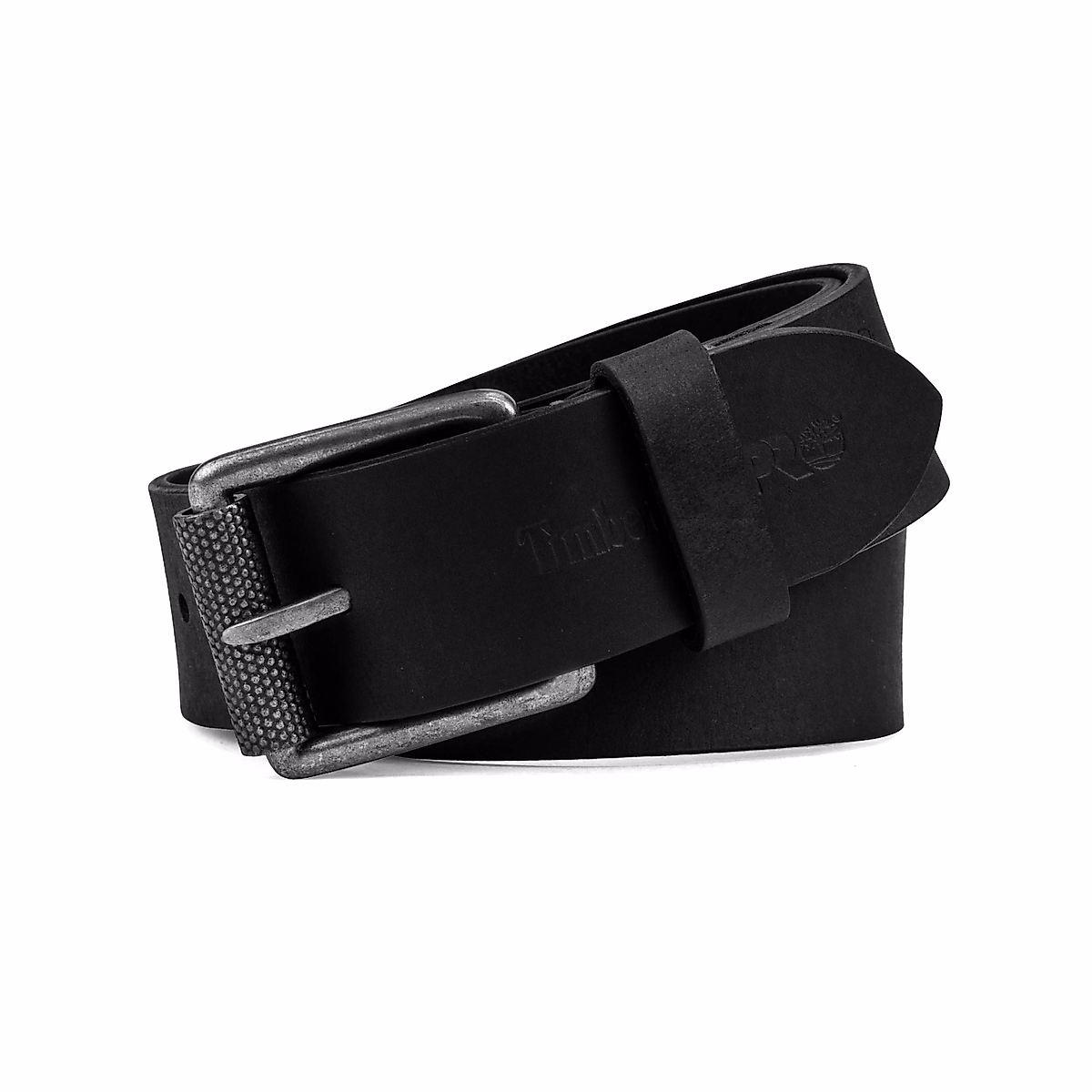 Timberland PRO Men's Big and Tall 40mm Workwear Work Leather Belt, Black/Roller Buckley, 44