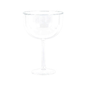 Elegant Clear Plastic Jumbo Wine Glass - 47 oz. (1 Pc.) - Ideal for Any Events
