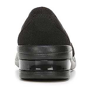 BZees Womens Red-hot Slip-ons Loafer, Black, 10 US