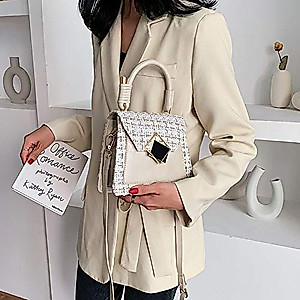 Goodbag Women Crocodile Pattern Leather Clutch Purse Detachable Shoulder Strap Tote Handbag, Coffee