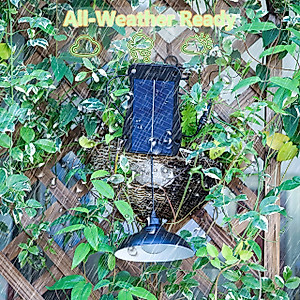 Morestar Solar Clip Lights Solar Pendant Led Security Light Outdoor,Waterproof Wireless for Chicken Coop Light Shed Umbrella Wall Fence Patio Garden Garage Party Camp Tent Portable Emergency Lighting