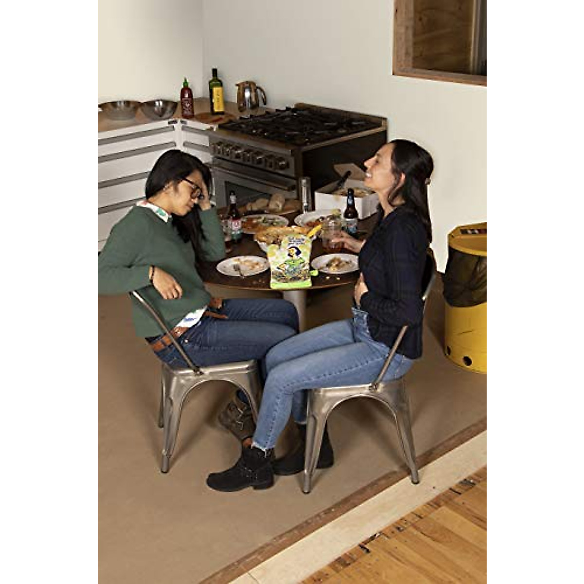 Blue Q Oven Mitt, Get Ready to Undo Your Pants. Super-Insulated Quilting, Natural-Fitting Shape, 100% Cotton