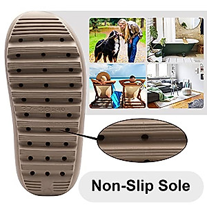 Leisurely Pace Cloud Slides for Women Men Squishy Pillow Sandals Lightweight Shower Shoes Summer Slippers with Comfort Khaki 7-8 Women/5.5-6.5 Men