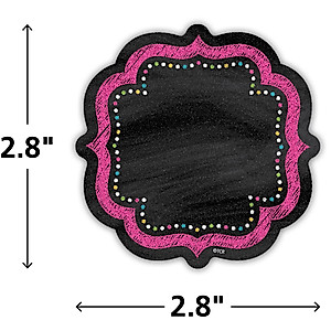 Teacher Created Resources Chalkboard Brights Labels (TCR20871) and Mini Accents (5620)