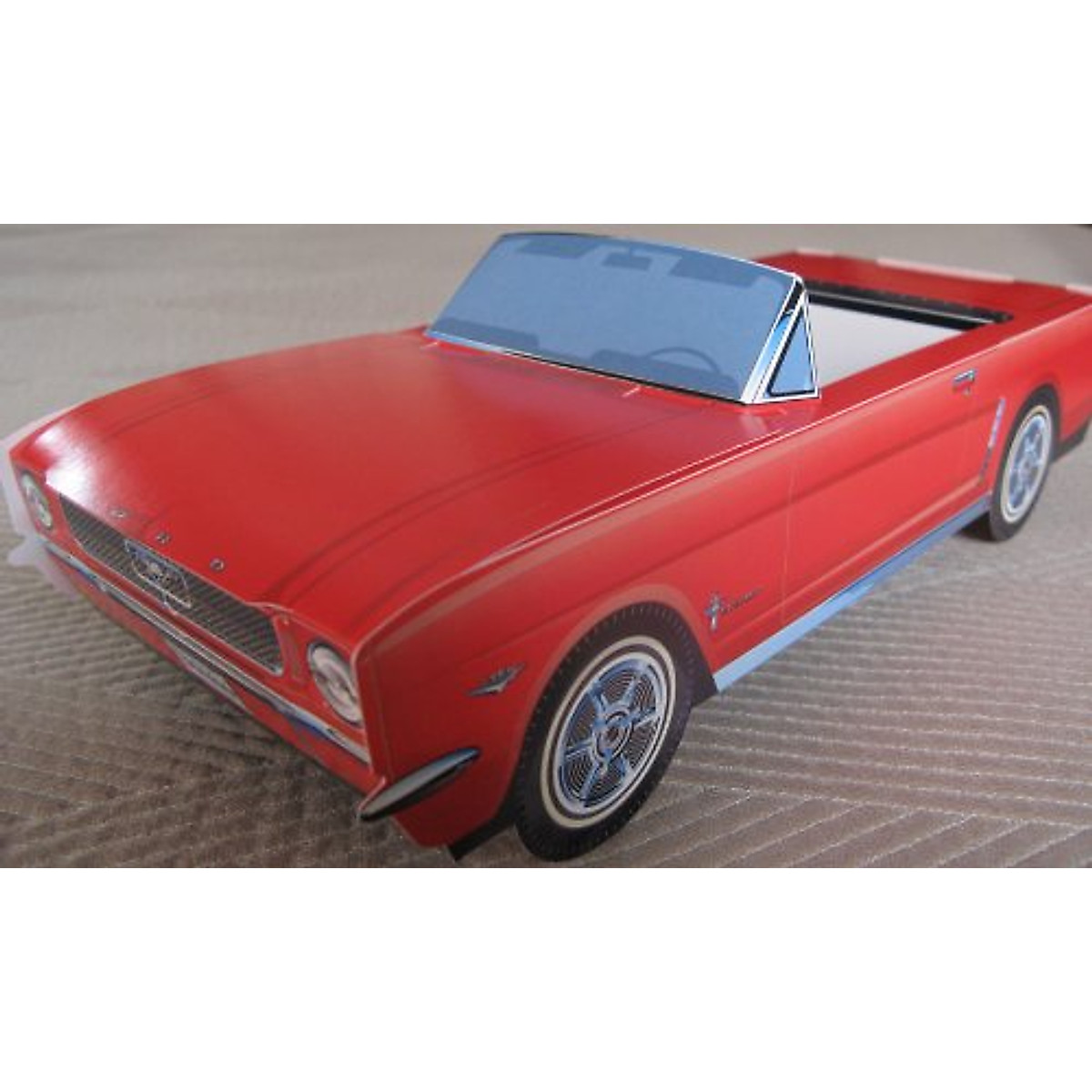 6 Assorted Classic Cardboard Cars Party Food Boxes