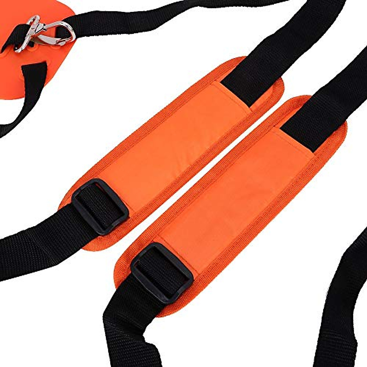 Fdit Double Shoulder Trimmer Shoulder Strap Harness Garden Brush Cutter Lawn Mower Nylon Belt fit for Brush Cutter Trimmer Kit