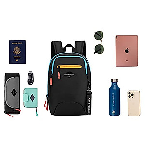 Sherpani Vespa, Mini Backpack for Women, Backpack Purse for Women, Travel Bag, RFID Protection, Fits 10 Inch Tablet (Chromatic)