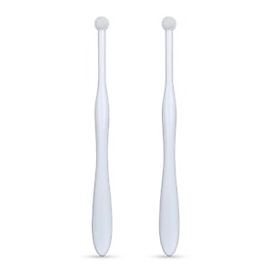 MiOYOOW 2PCS Dog Toothbrush, Pet Toothbrush with Ultra Soft Bristles for Sensitive Pet Teeth & Gums Puppy Kitten Cats Small Breed Dogs