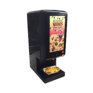 Paragon 2030 Ay Caramba Nacho Cheese Warming Dispenser, Black