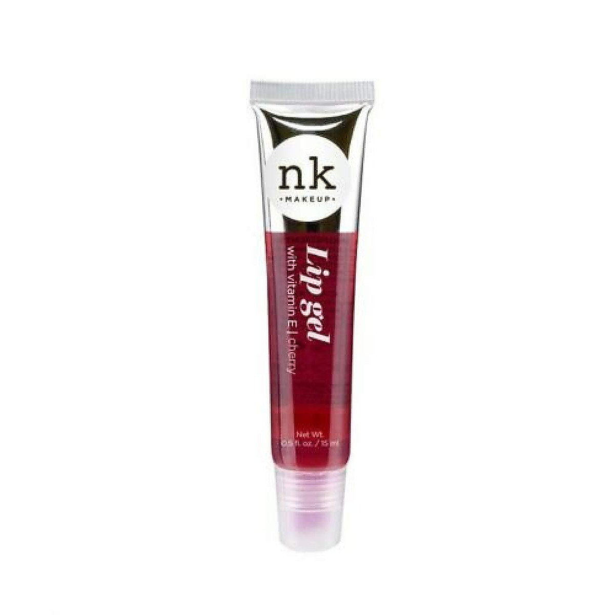 Nicka K New York 5 PACK NK Lip Gel with Vitamin E Bubble Gum, Argan, Strawberry, Cherry and Rosehip Lip Gloss