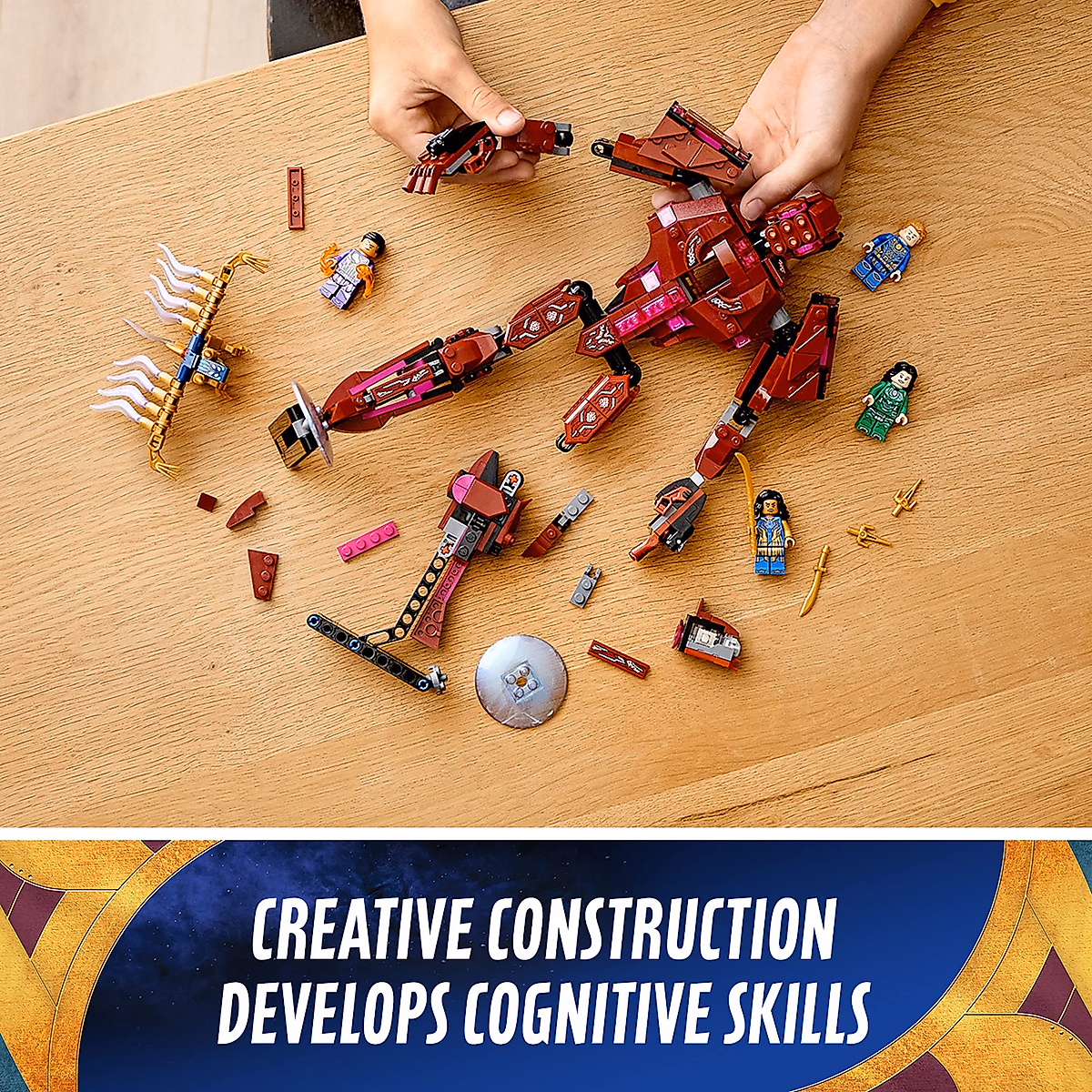 LEGO Marvel The Eternals in Arishem’s Shadow 76155 Building Kit