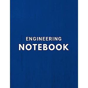 Robotics Engineering Notebook: Laboratory Notebook Scientific Grid | Logarithmic Hexagon Graph Paper for Multiplication 1/4 Inch Squares (.25" Lab Grid Format)
