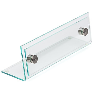 Displays2go D2G33603 8 x 2 Inch Acrylic Name Plate (NPSIGN82)