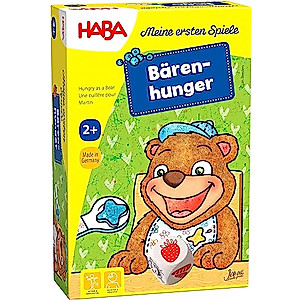 HABA My Very First Games - Hungry as a Bear - A Memory & Dexterity Game for Ages 2 and Up