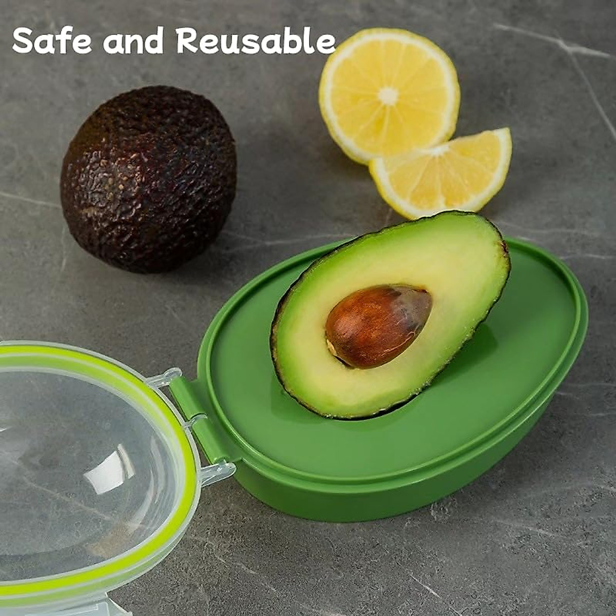 Nicerice Avocado Saver,Avocado Keeper,Avocado Saver for Fridge,Avocado Fresh Keeper,Portable and Reusable Avocado Storage, Avocado Crisper, Keep Your Avocados Fresh for Days (1)
