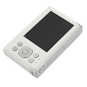 Digital Camera, 2.88 Inches IPS 4K Video Output 16X Zoom Digital Zoom Camera 50 MP for Travel (White)