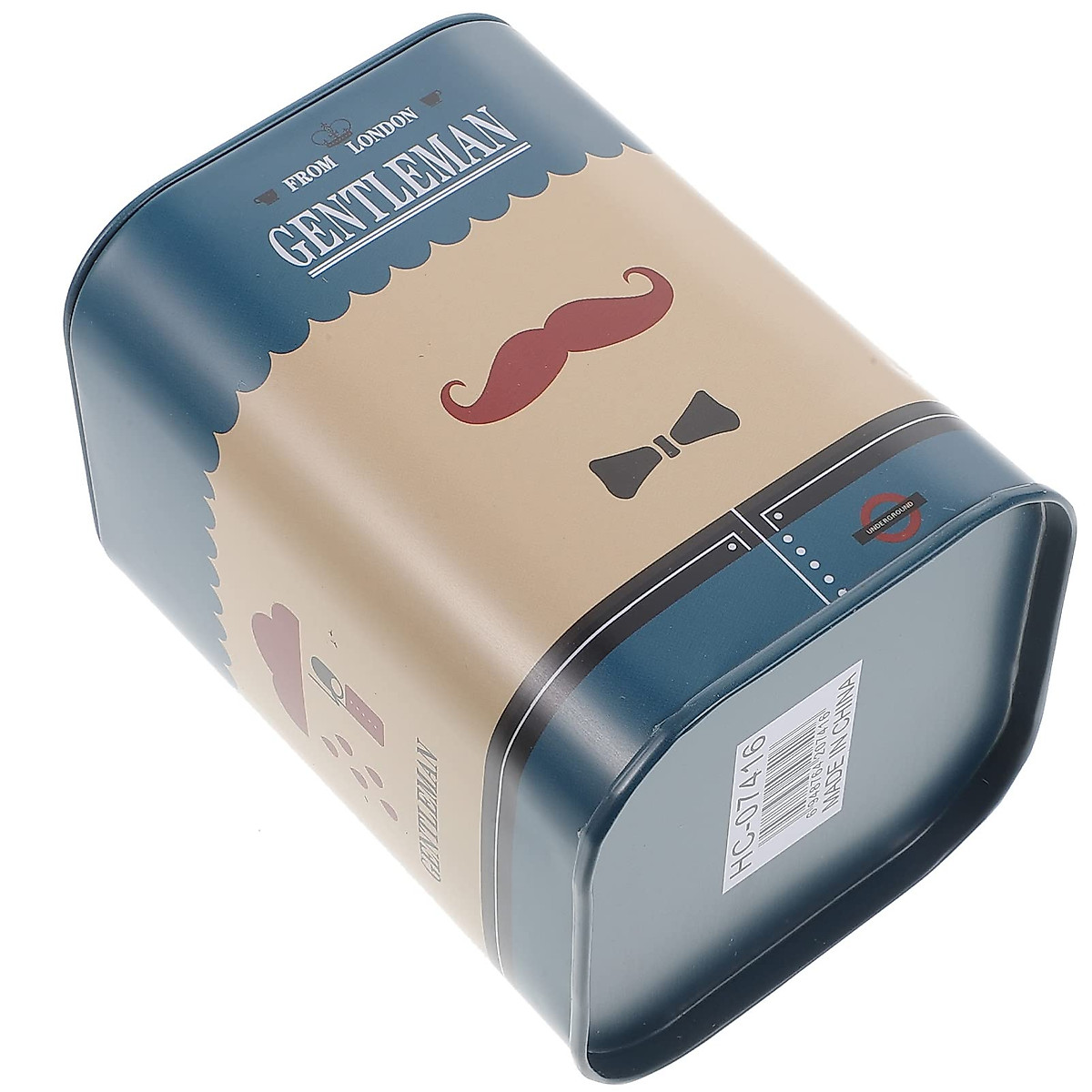 Beaupretty Razor Disposal Case Stainless Steel Safety Razor Disposer Razor Bank Storage Container for Safety Razor Storagement Blue