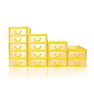 Durable Plastic Mini Desktop Tool Storage Organizer,Drawer Sundries Case Small Objects Storage Container Durable Plastic Mini Desktop Tool Storage Organizer,Drawer Sundries Case Small Objects Storage Container (Sky Blue-L4)