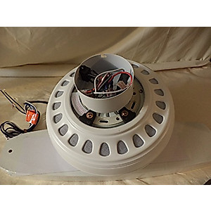 Hampton Bay Southwind 52" Reversible blades Maple/White - White w/Remote control - Dimmable