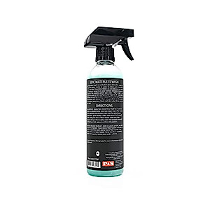 P&S Professional Detail Products - Epic Waterless Wash - Lubricants and Cleaning Agents Carefully Remove Soil Without Water; Polymer Gloss Intensifier; Safe on Paint, Metal, & Glass (1 Pint)