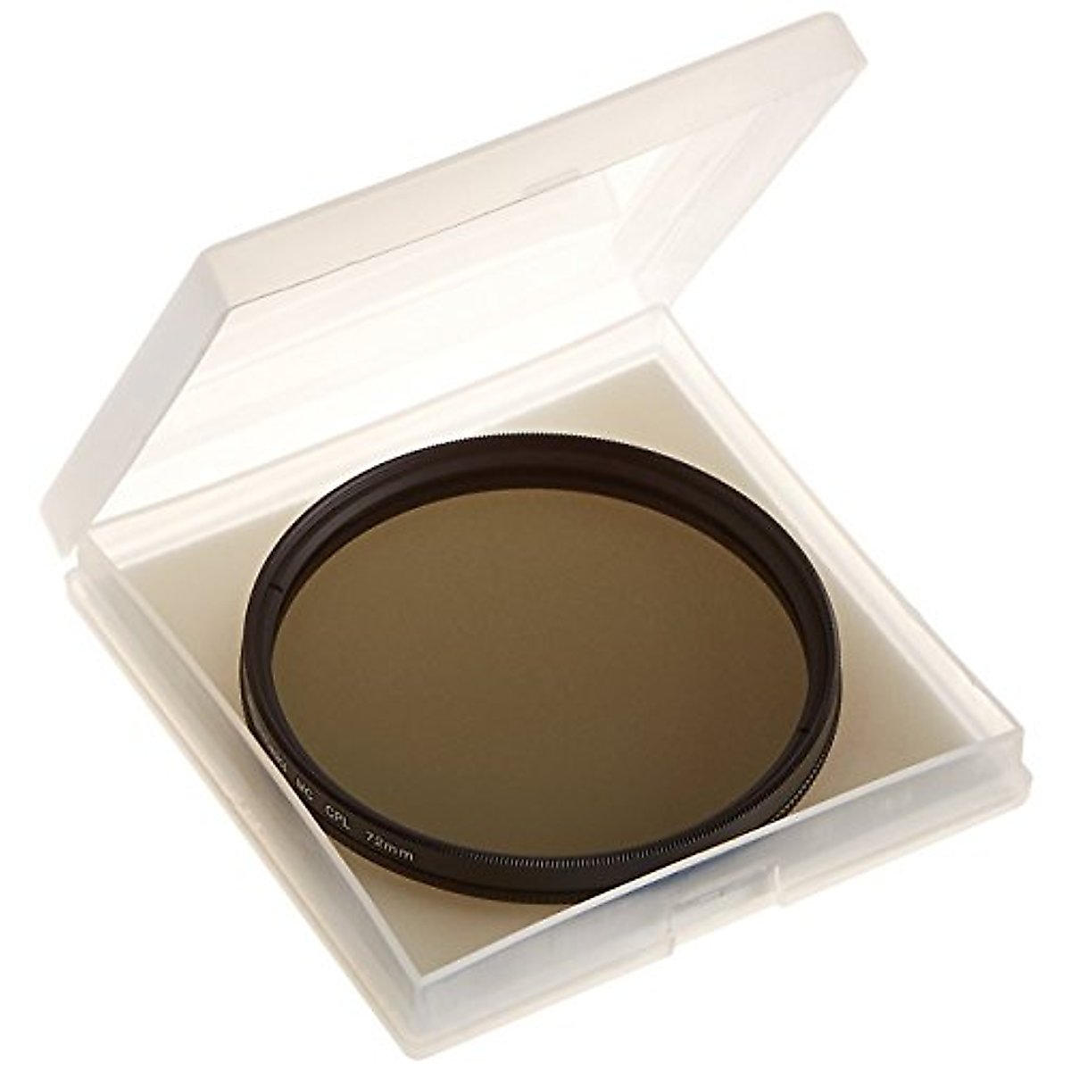 Amazon Basics Circular Polarizer Camera Lens Filter - 72 mm