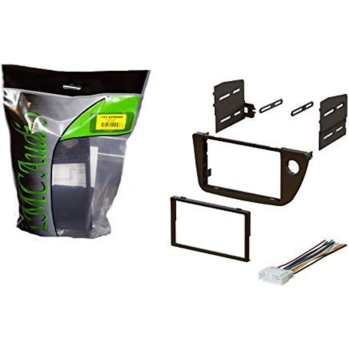 IMC Audio Double Din Dash Kit for Aftermarket Radio Installation for Acura RSX with Wire Harness
