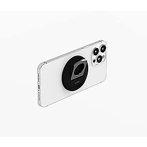 Belkin iPhone MagSafe Camera Mount for MacBook, iPhone Continuity Camera Mount, Turn iPhone to Webcam, Compatible with MacBook Pro, Air, iPhone 14, iPhone 13, iPhone 12, Black