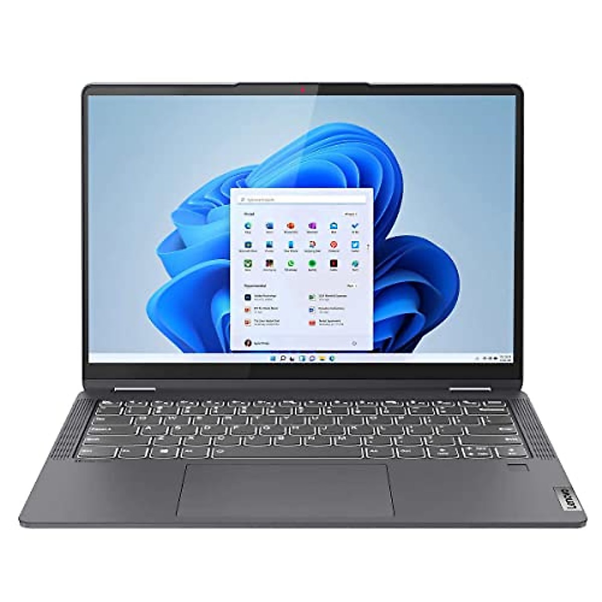 Lenovo 2023 IdeaPad Flex 5 Laptop 14" FHD+ 1920 x 1200 LED-Backlit 12th Generation Intel Core i5-1235U 10-Core 16GB LPDDR4 512GB SSD Wi-Fi 6 Windows 10 Pro Bluetooth 5.1 Backlit Keyboard
